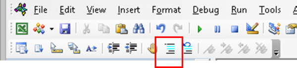 Insertar comentarios en VBA